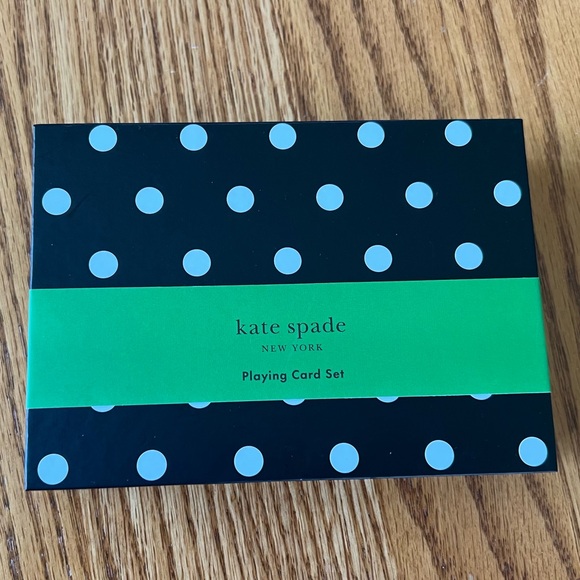 kate spade | Games | Nib Kate Spade Cabana Dots Playing Card Sets ...